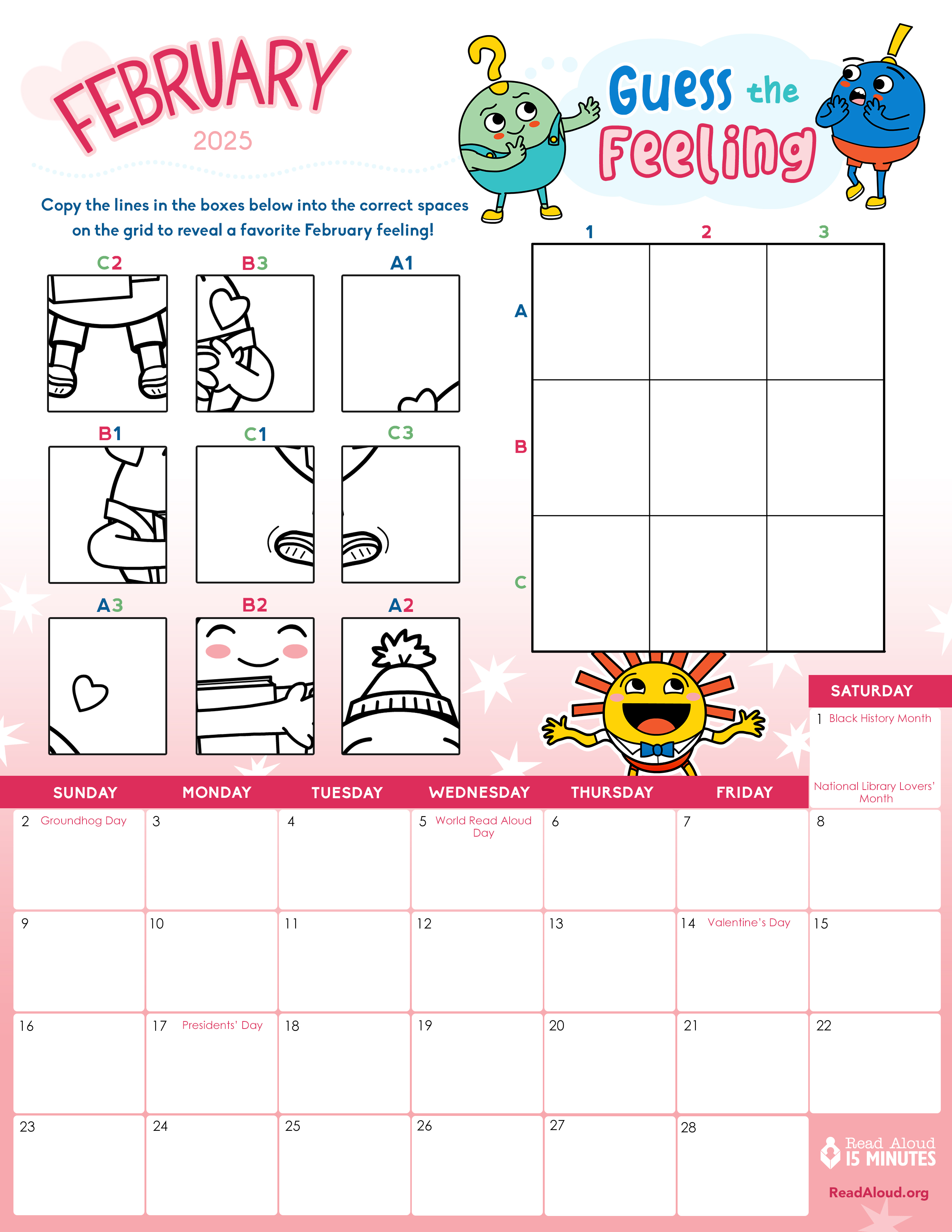 Read Aloud - Printable Resources